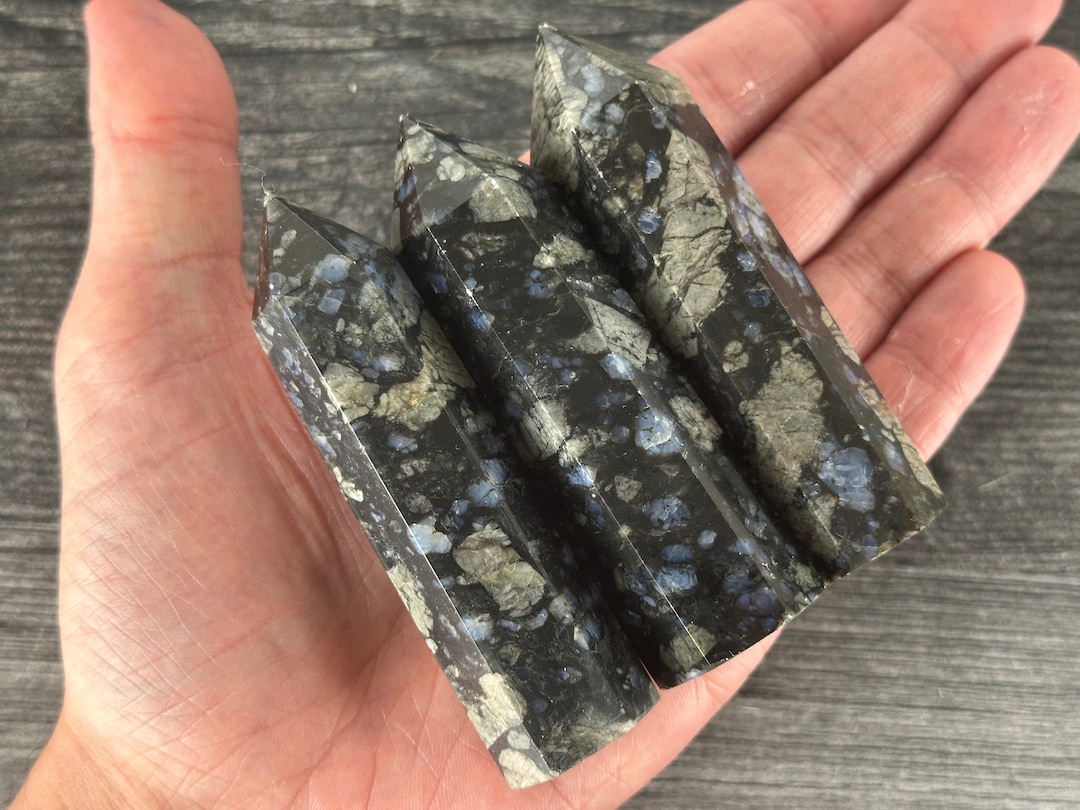 Blue Que Sera llanite Tower natural Crystal - Etsy