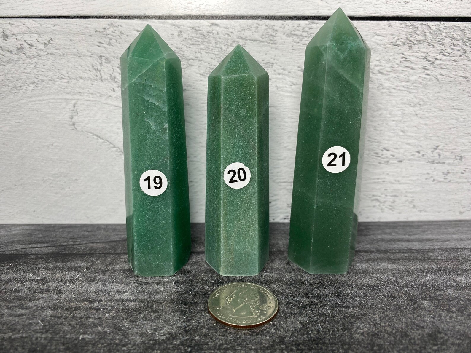 Green Aventurine Tower natural Crystal - Etsy