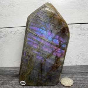Purple Labradorite Freeform natural Crystal - Etsy