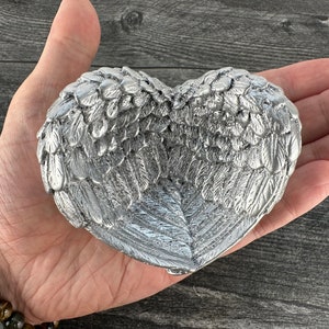 Heart Wing Bowl Crystal Sphere Stand - Etsy