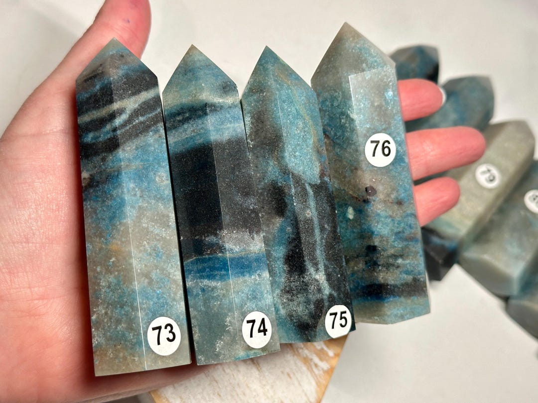 Trolleite Tower (natural Crystal) You Select - Etsy