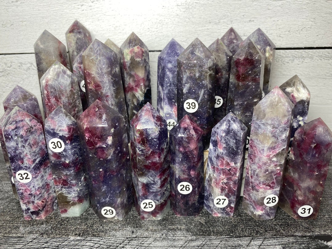 Unicorn Stone Tower natural Crystal - Etsy