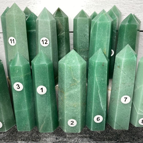 Amazonite Tower Point-natural Blue Gemstone Tower-crystal - Etsy