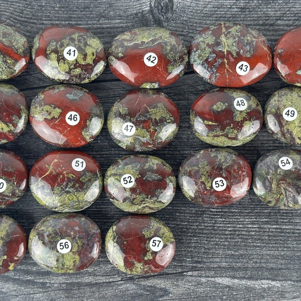 Dragon Blood Jasper Crystal - Etsy