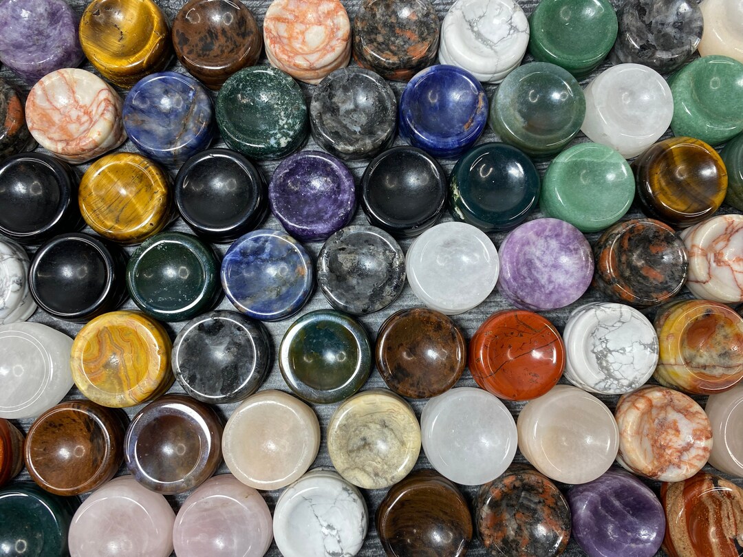 Bundle of 4 Crystal Sphere Stands 1.1" (natural Crystal) - Etsy