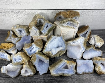 Blue Druzy Agate | Etsy