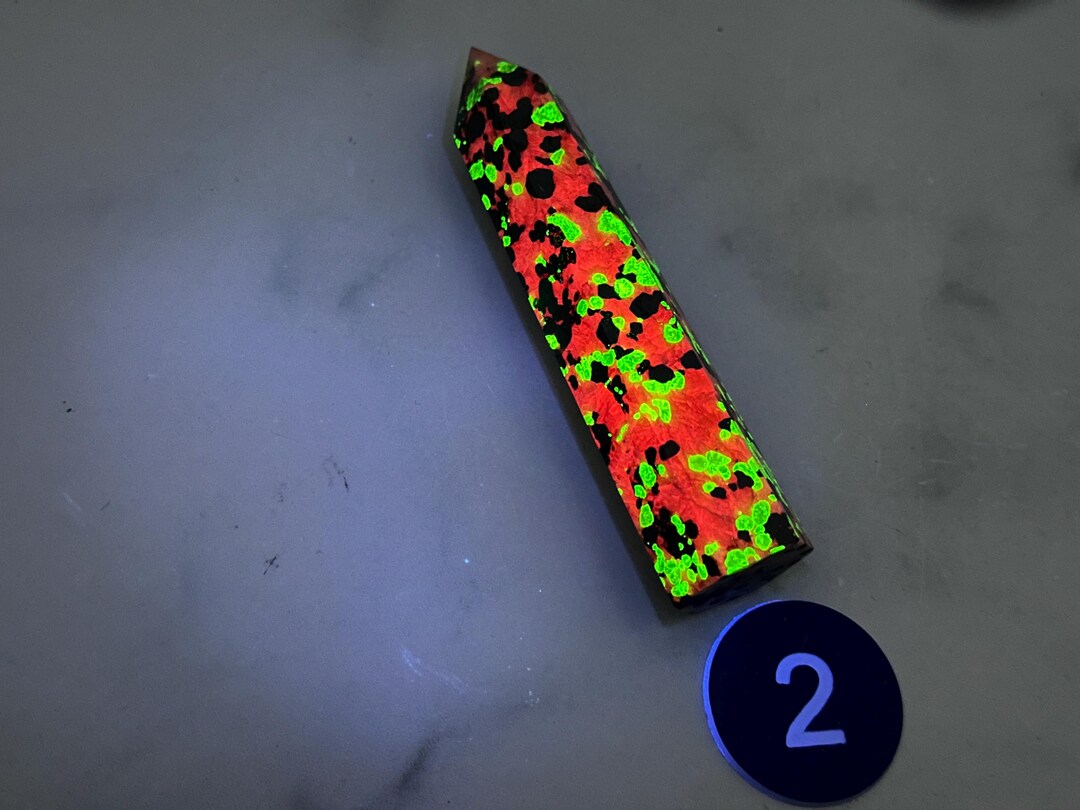 Willemite UV Rare Tower (natural Crystal) You Select - Etsy