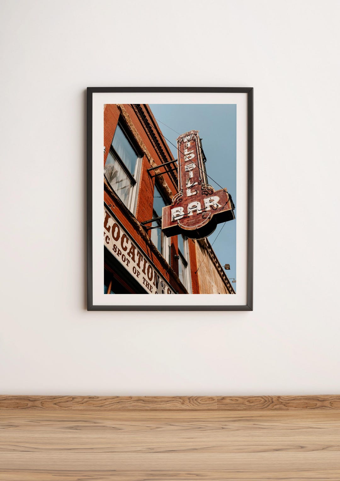 Deadwood Wild Bill Bar Sign Photo Poster - Etsy