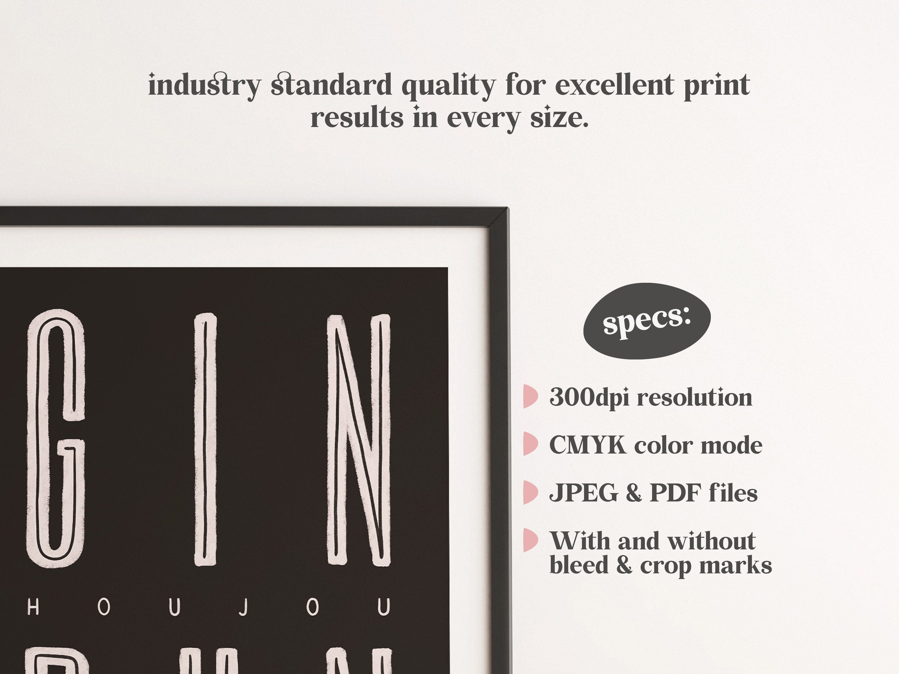 Gin Print Afrikaans Saying Wall Art Gin Typography South Africa Design ...