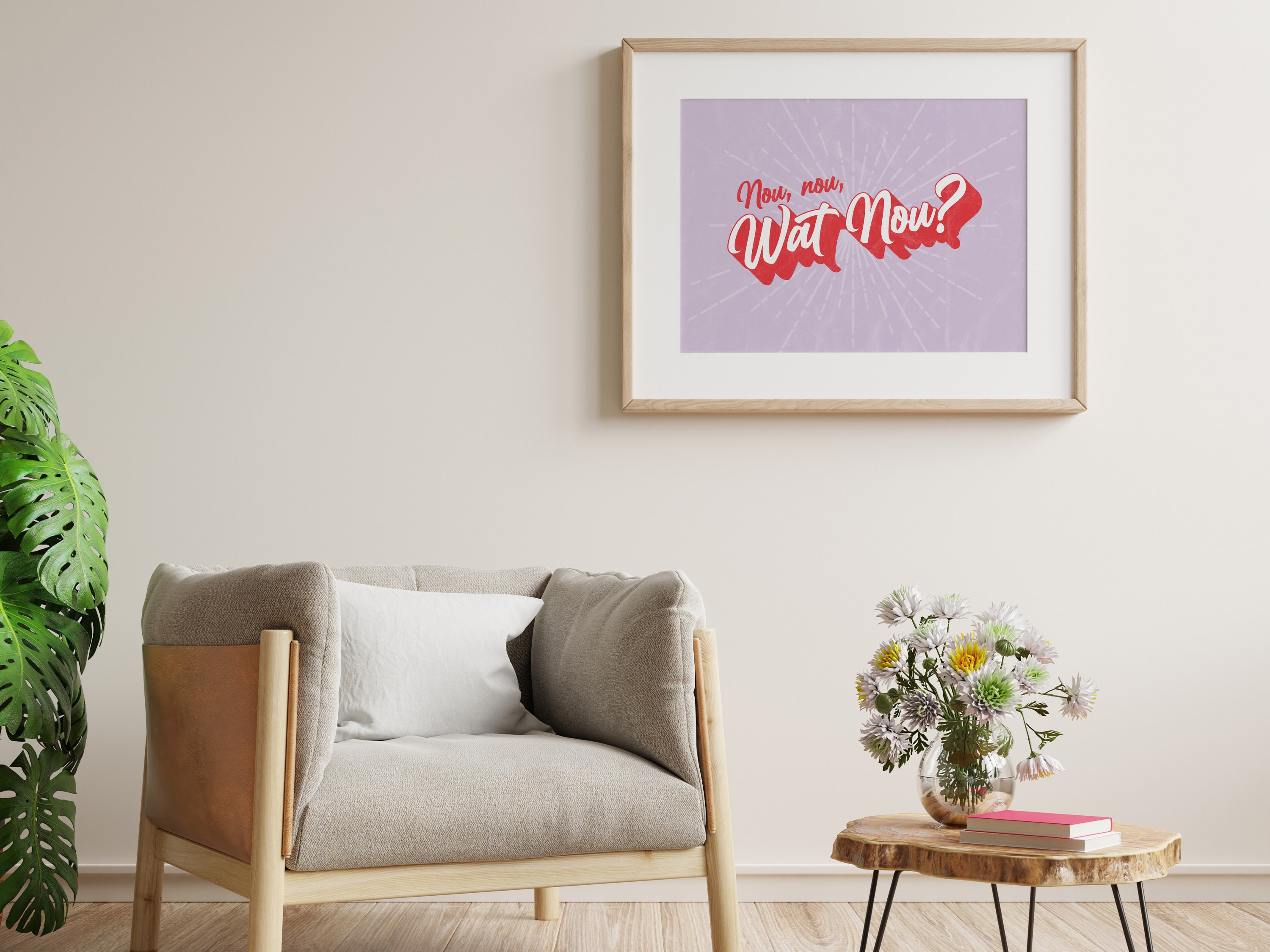 Fun Afrikaans Print Bright South Africa Wall Art Gift Afrikaans Saying ...