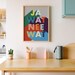 Print Afrikaans Saying Fun Wall Art South Africa Décor Quirky Afrikaans ...