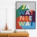 Print Afrikaans Saying Fun Wall Art South Africa Décor Quirky Afrikaans ...
