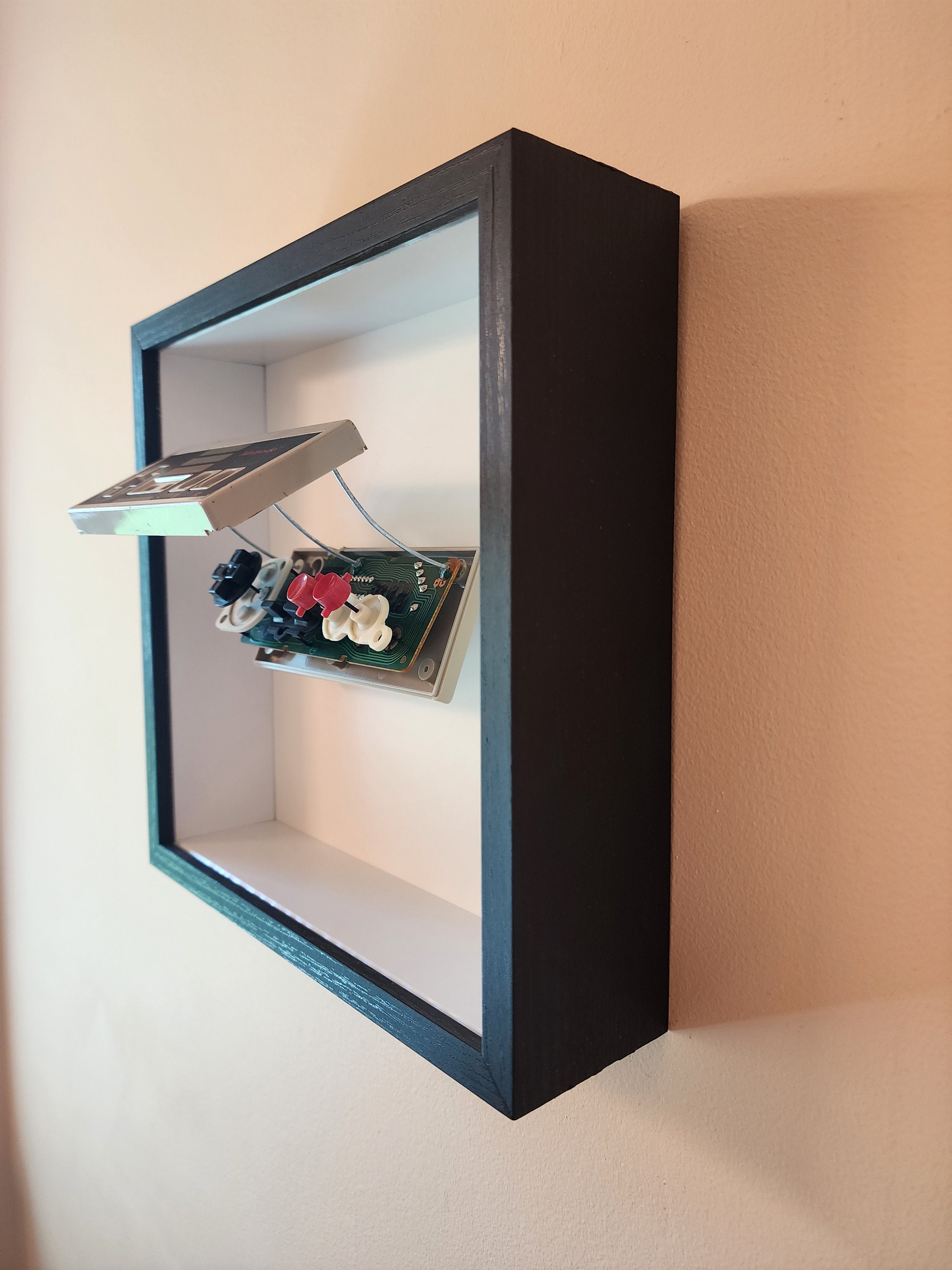 Exploded View Nintendo NES Controller With Frame, Disassemble Art ...