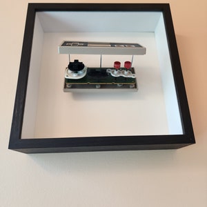 Exploded View Nintendo NES Controller With Frame, Disassemble Art ...