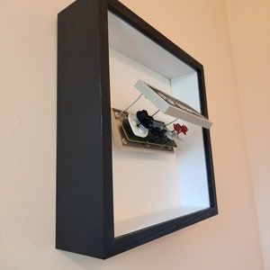 Exploded View Nintendo NES Controller With Frame, Disassemble Art ...