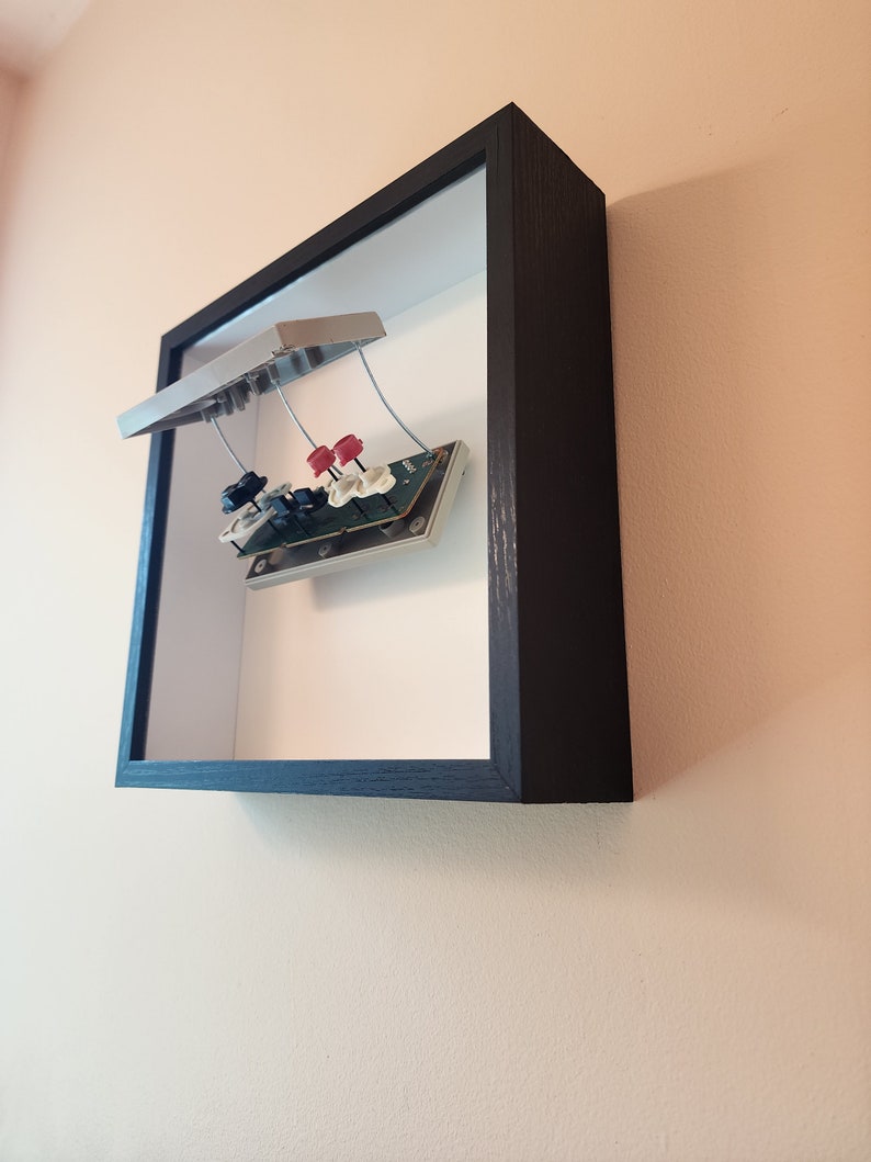 Exploded View Nintendo NES Controller With Frame, Disassemble Art ...