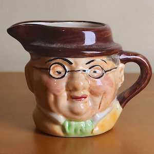 Vintage Dickens Artone Character Face Miniature Teapots (1970s) - Set ...