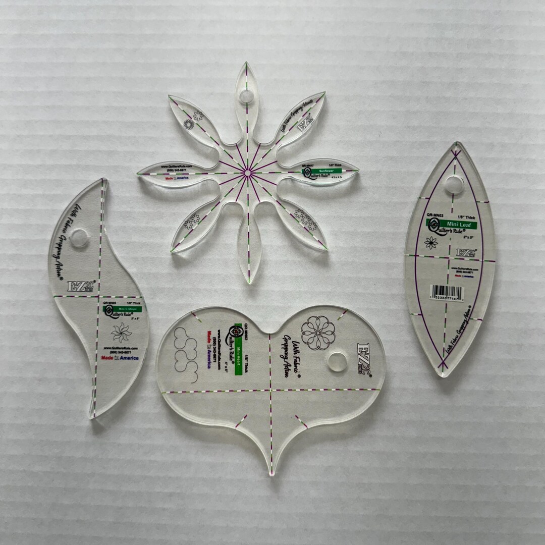 1/8" (3mm) Design Set (applique Tool, Tracing Tool, Machine Quilting ...