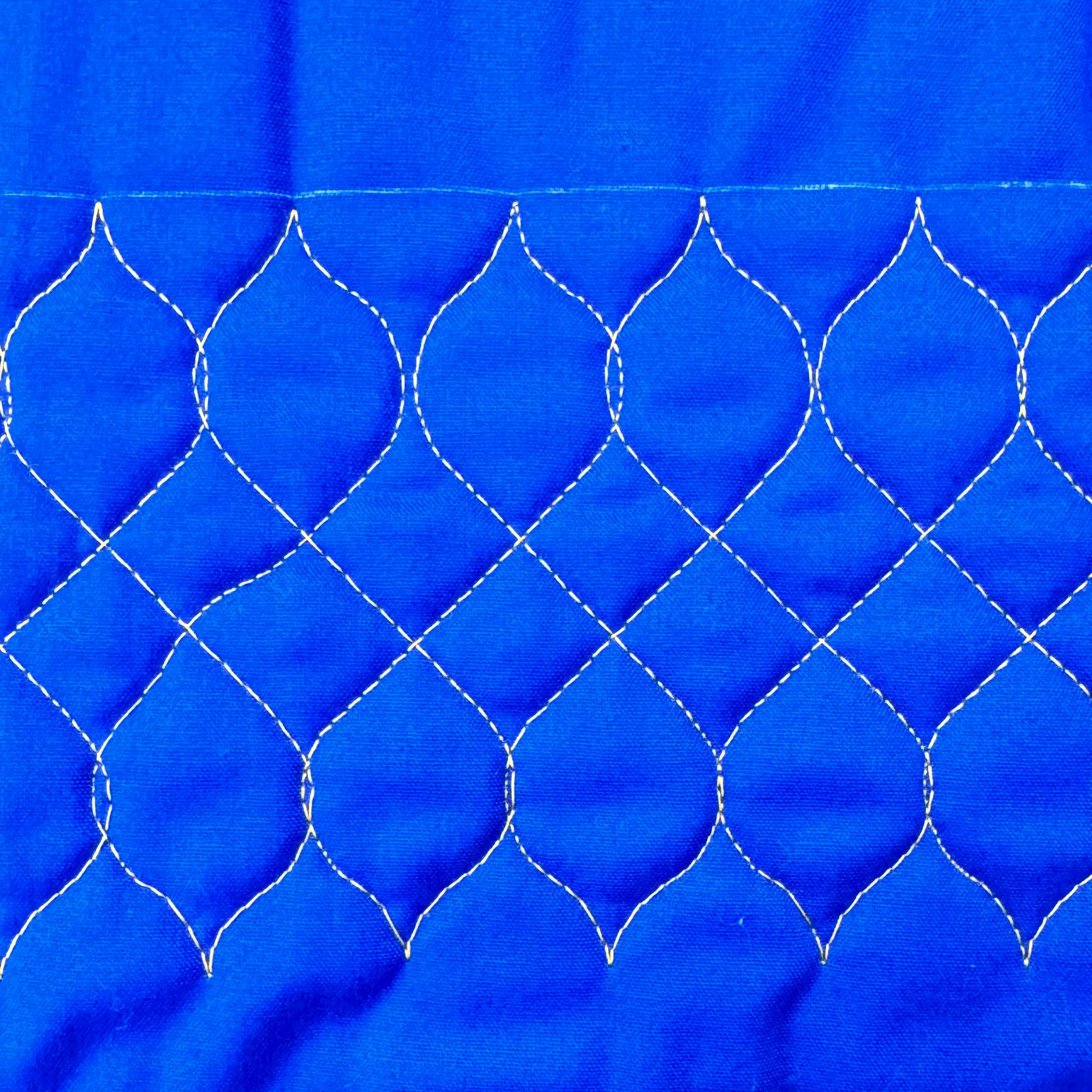 Pointed Loop to Loop Machine Quilting Tool (quilting Ruler/ Quilting ...