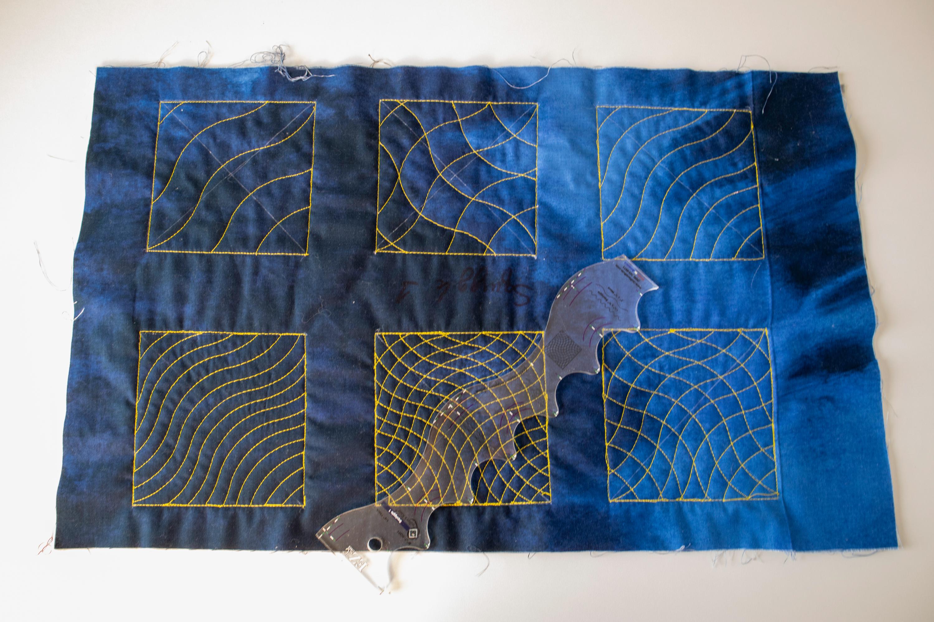 Squiggle Tool Quilting Ruler | Wave Pattern Template | Rulerwork ...