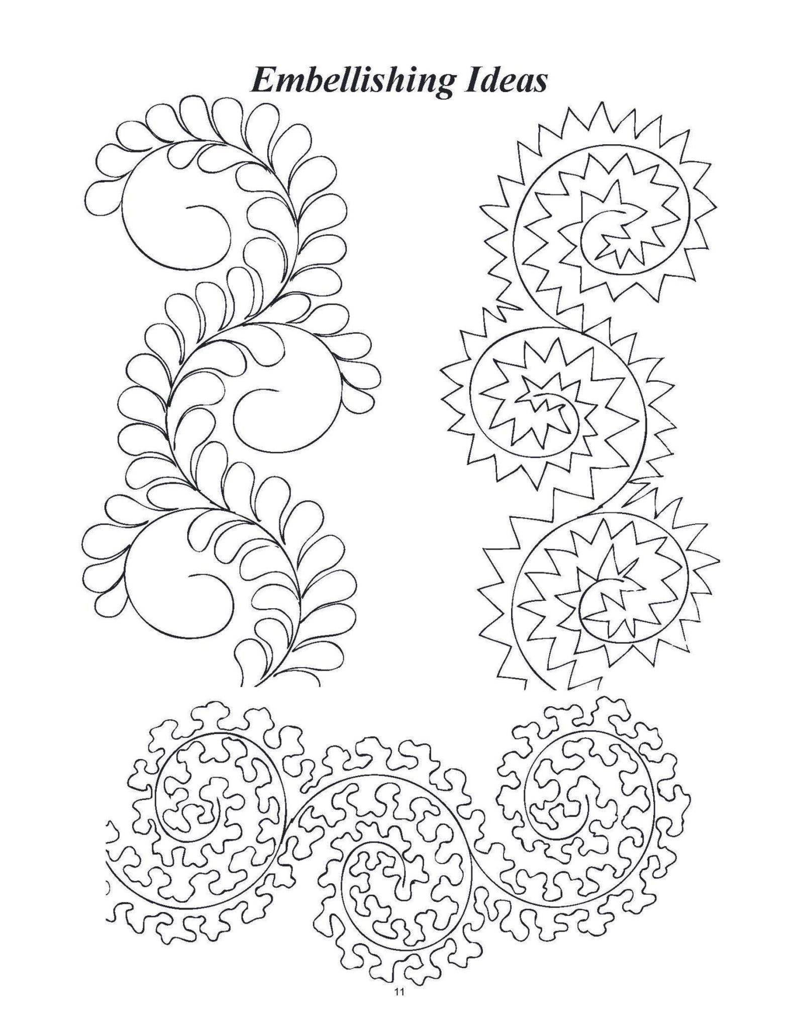 Nautilus Spiral Template Set | Quilting Ruler Set | Rulerwork Set - Etsy