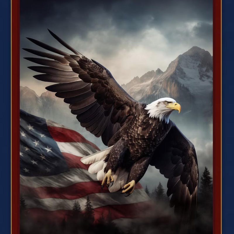 Eagle Flag Quilt Pattern - Etsy
