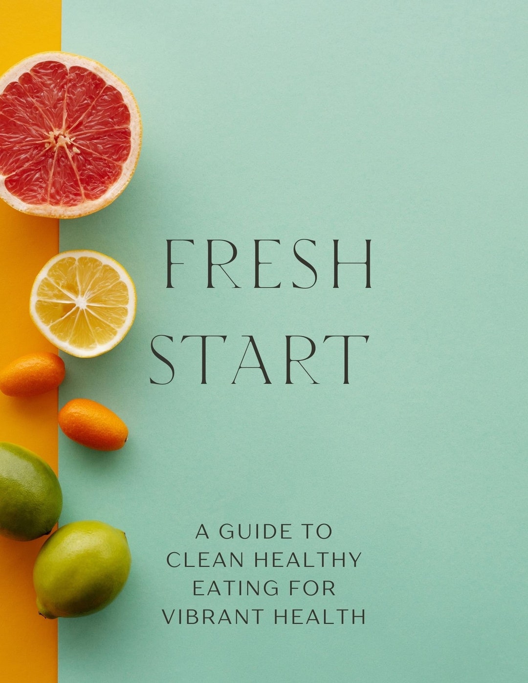 A Fresh Guide for Healthy Eating - Etsy