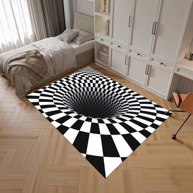 Optical Illusion Rugs - Etsy