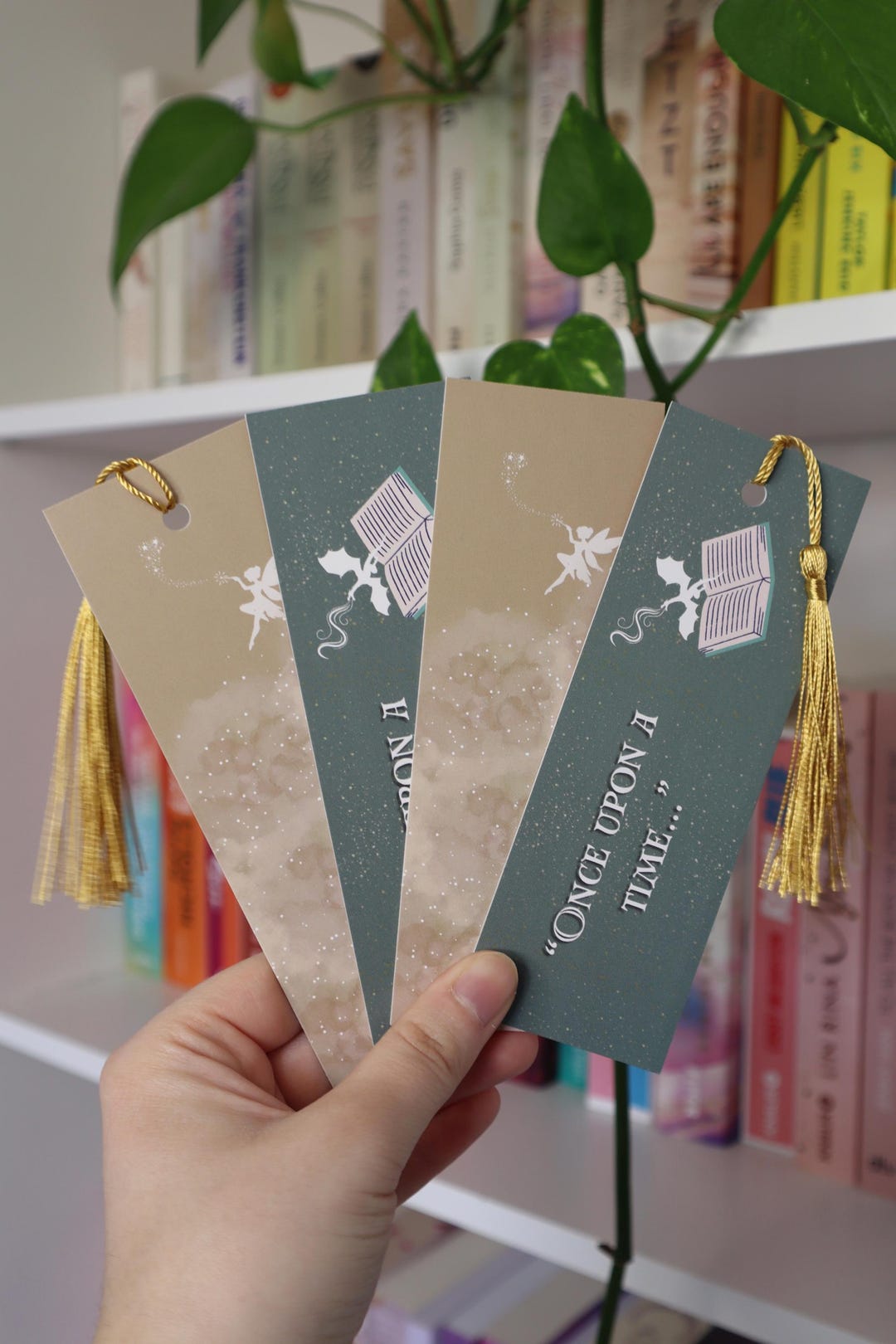 Bookmark “once Upon a Time” | Fantasy Bookmark - Etsy