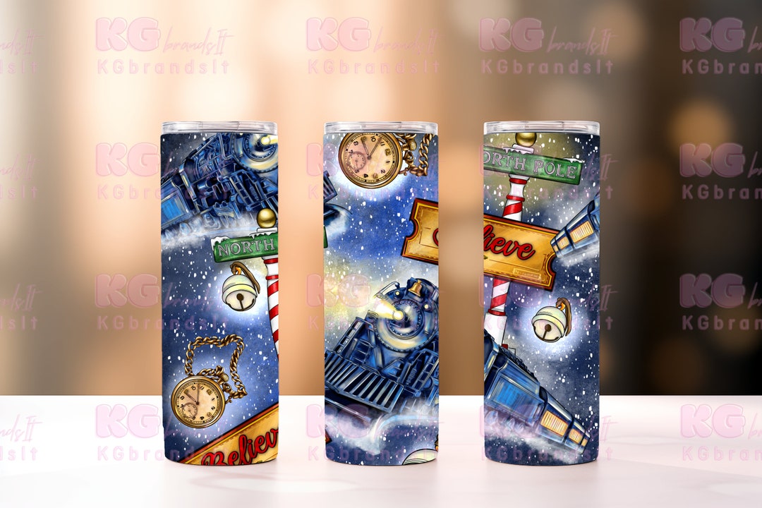 Polar Express Tumbler Wrap PNG - Etsy UK