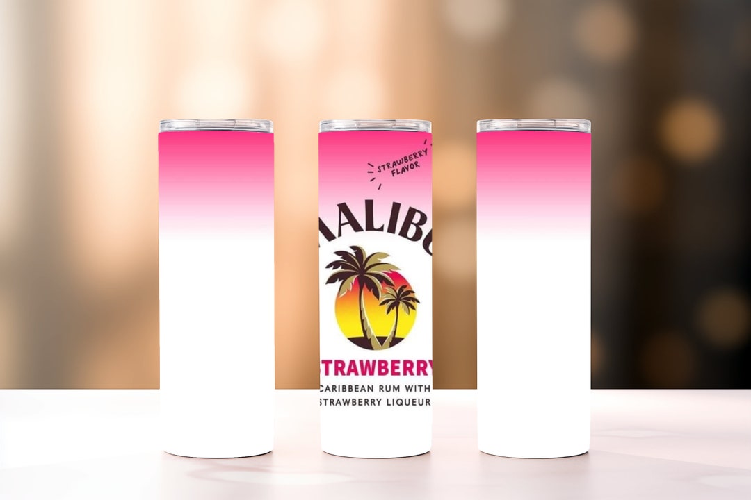 Malibu Alcohol Tumbler Wraps PNG Alcohol Tumbler Digital Files - Etsy ...