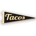 Tacos Pennant Enamel Pin for the Mexican Food Fan - Etsy