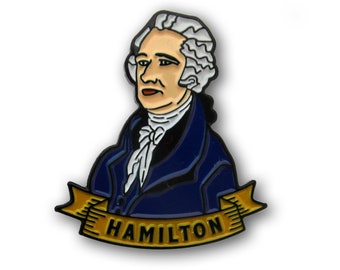 Hamilton Enamel Pin - Etsy