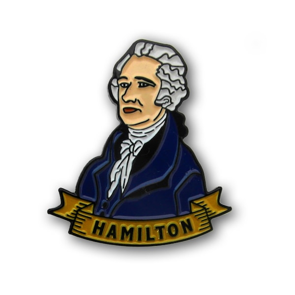 Hamilton Enamel Pin - Etsy