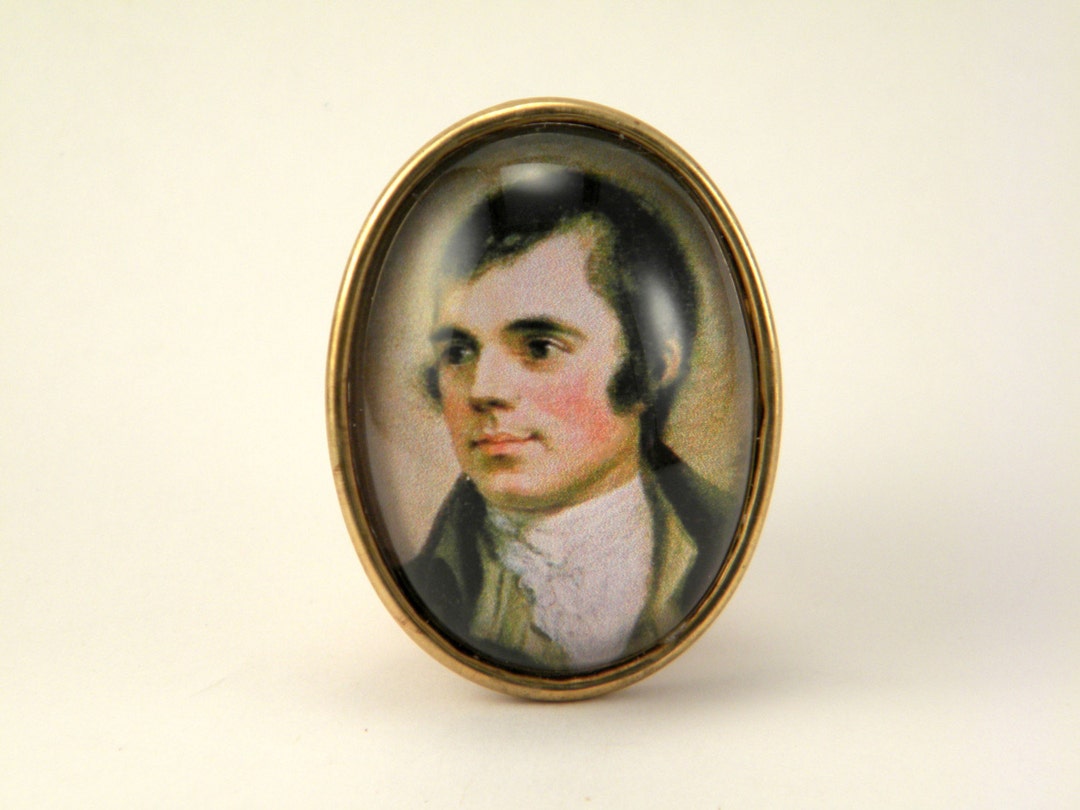 Robert Burns-vintage Inspired Literature Cameo Romantic Poet the Bard ...