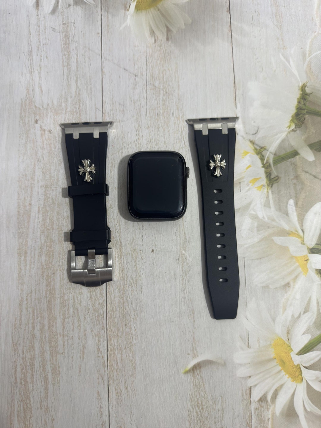 Gothic Wrist Band,cross Watch Band Wrist Watch,leather Wrist Watch ...