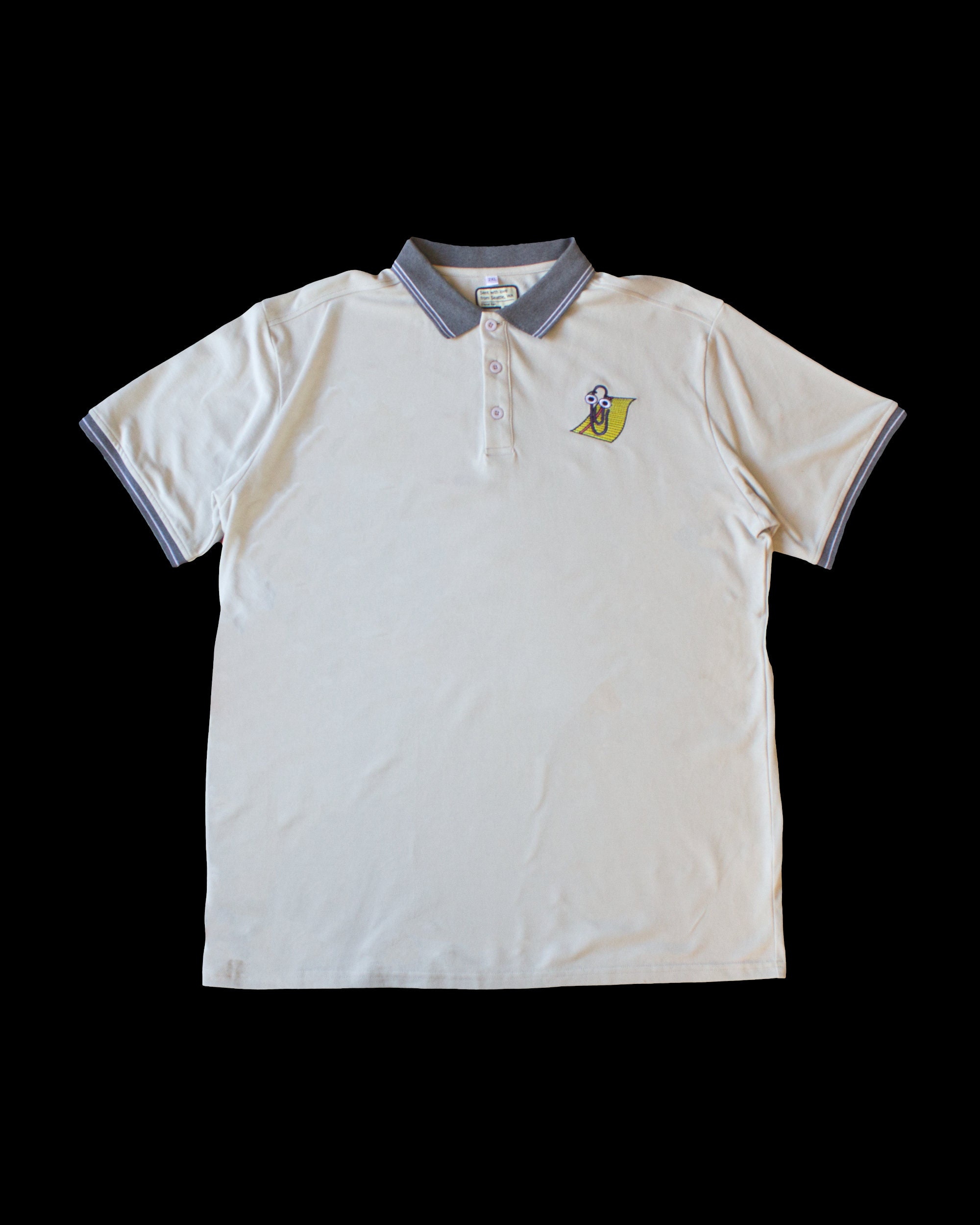 Embroidered Clippy Polo - Etsy