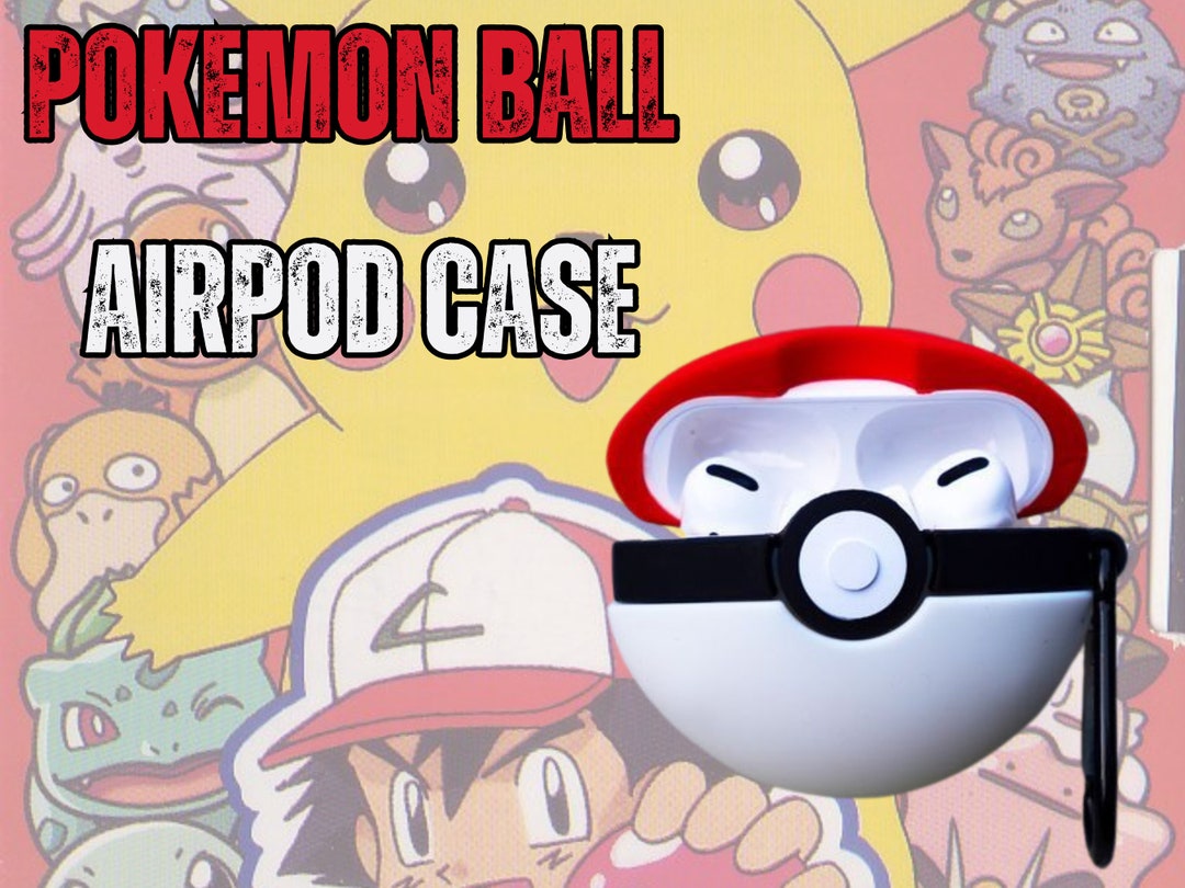 Cute Kawaii Pokeball Case for Apple Air Pods 1 2 3 & Pro 2 Case - Etsy