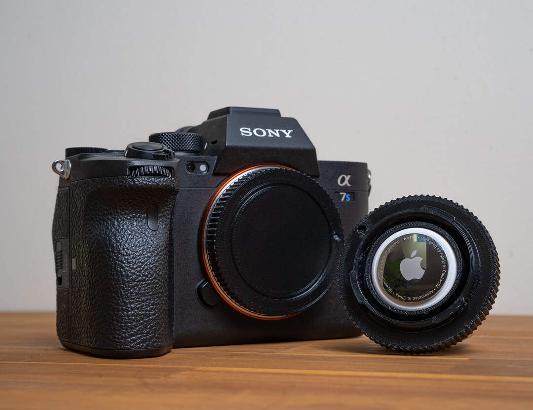 Sony Body Cap With Concealed AirTag Compartment 3D Printed for Sony E ...