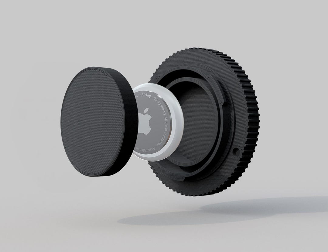 Camera Body Cap With Concealed AirTag Compartment | for Sony E-mount ...