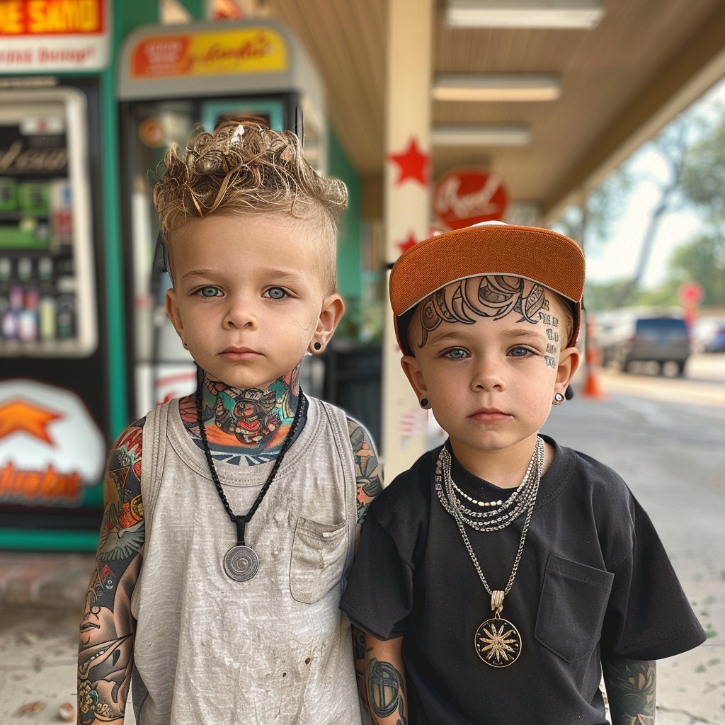Kids With Tattoos - Etsy