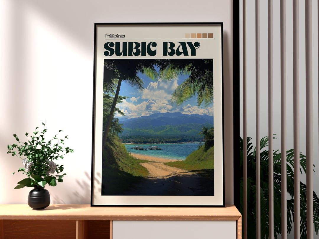 Subic Bay Poster - the Philippines Wall Art - Subic Bay Print ...