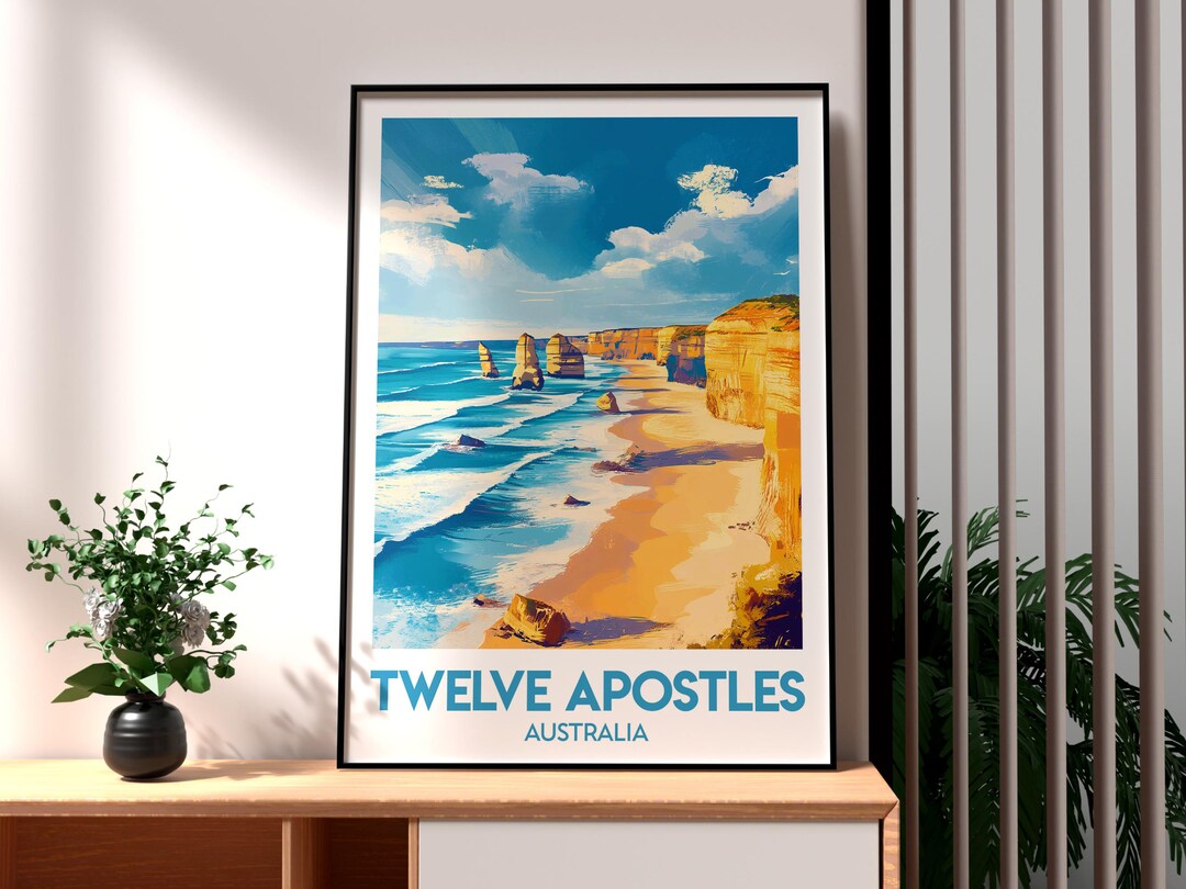 Twelve Apostles Poster - Twelve Apostles Wall Art - Australia Poster ...
