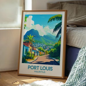 Port Louis Print - Mauritius Wall Art - Port Louis Mauritius Poster ...