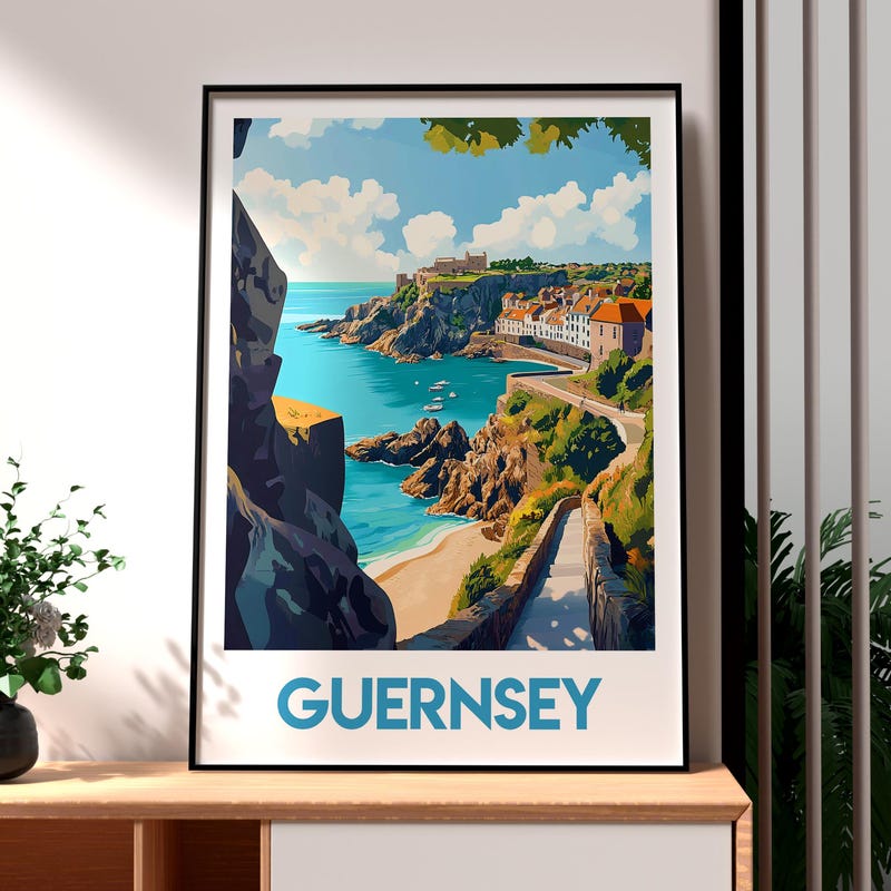 Guernsey Painting - Etsy UK