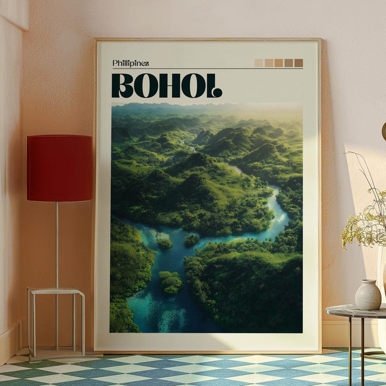Bohol Philippines Poster: Semi-gloss Travel Print - Etsy