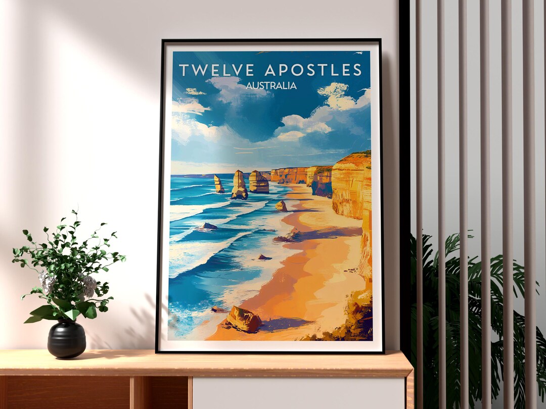 Twelve Apostles Poster - Twelve Apostles Wall Art - Australia Poster ...