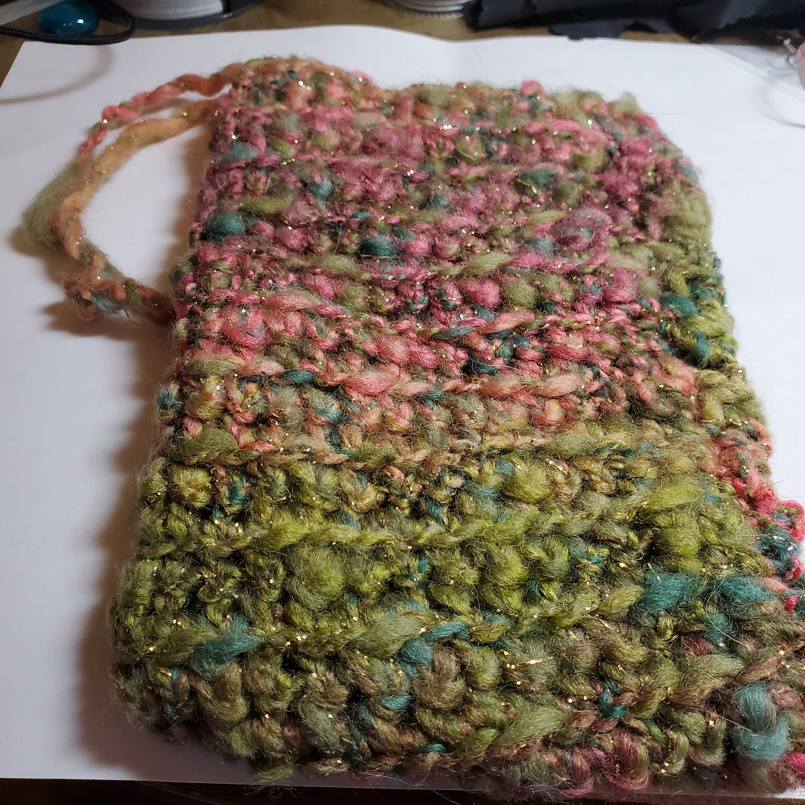 Knitted Pouch - Etsy