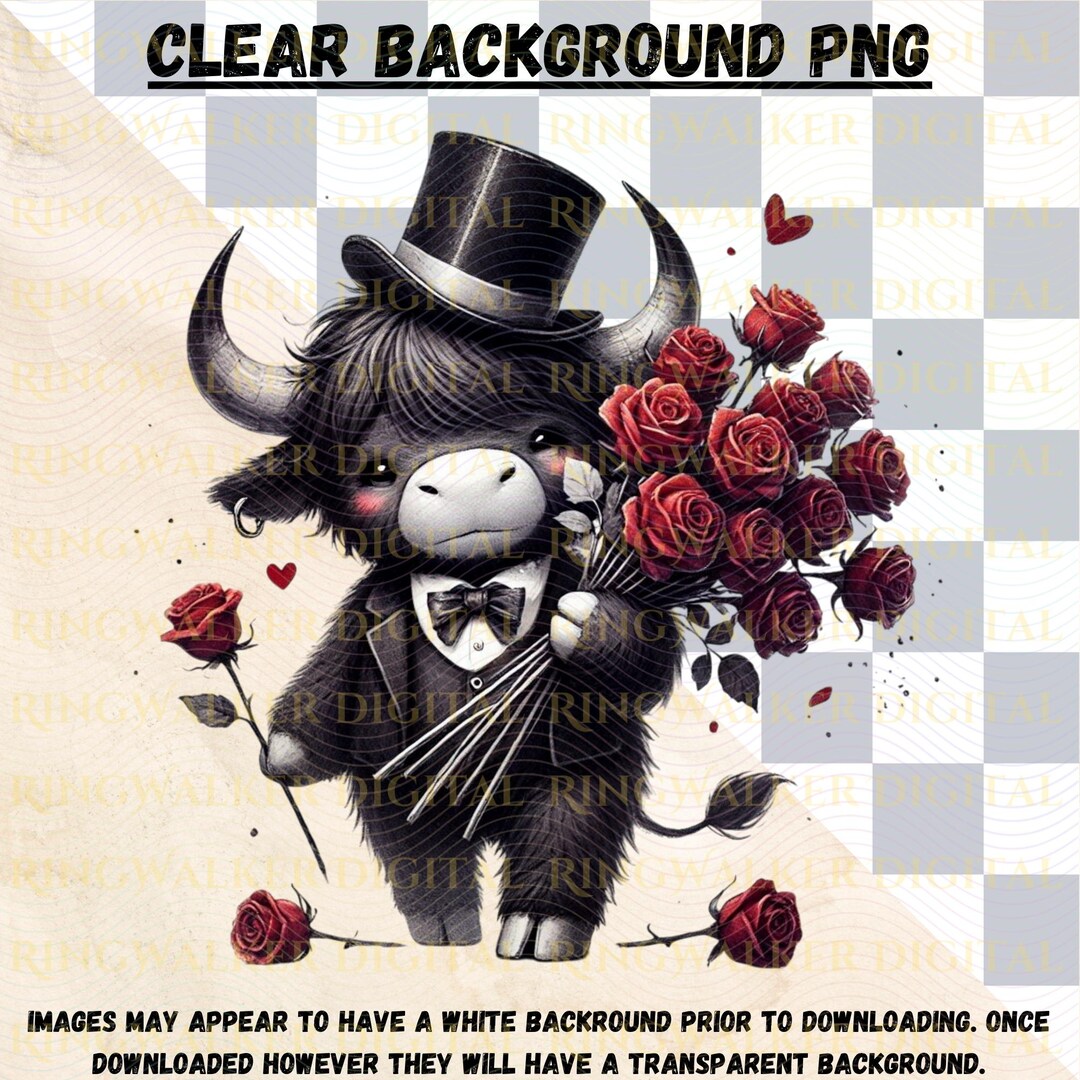 Digital - Cute Monster Clipart PNG, Cute Watercolor & Charcoal Tophat ...