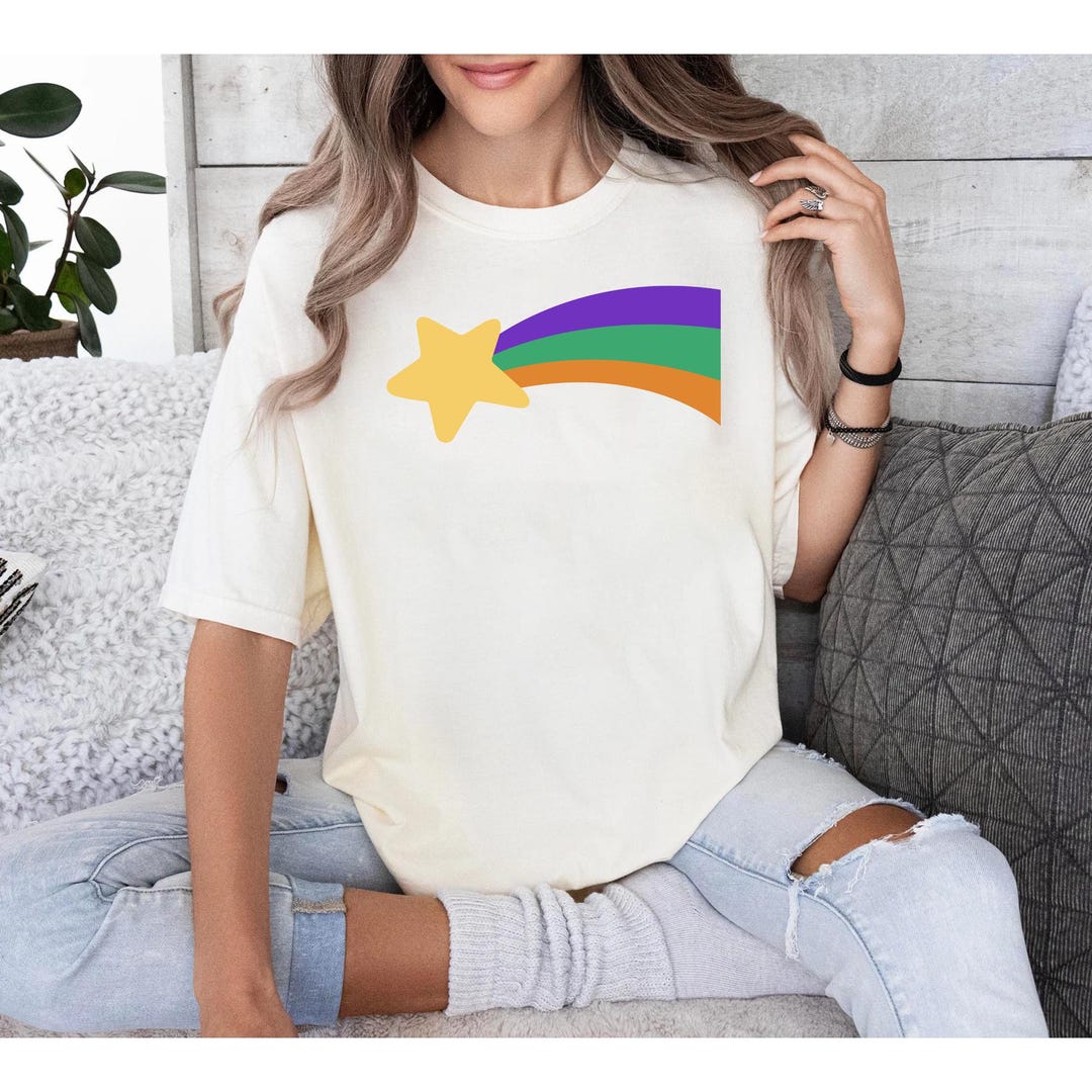 Mabel Gravity Falls Shooting Star Sweatshirt, Disney Cartoon Character ...